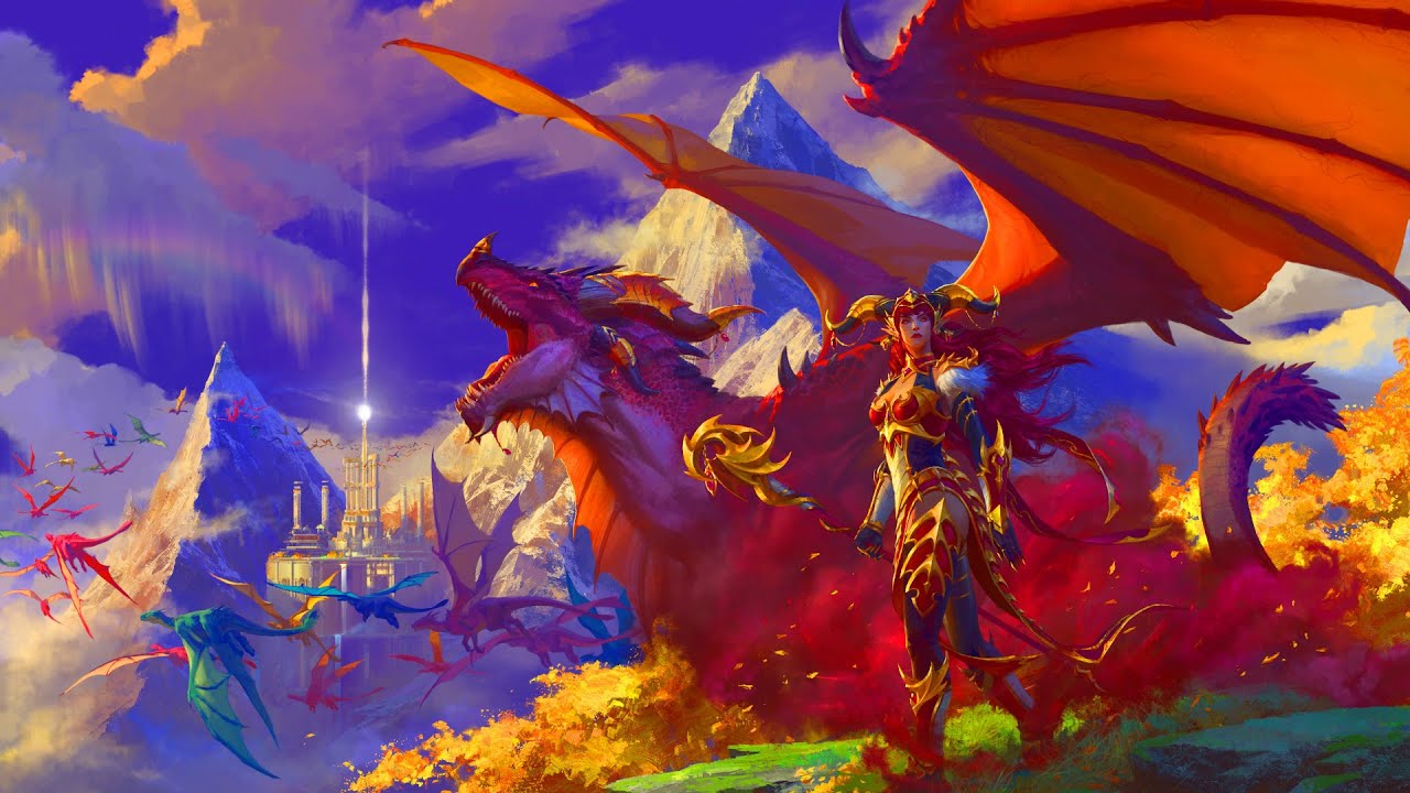 Dragon Riding Makes Leveling So Much More Fun Wow Dragonflight Bm Hunter Working Addons Part