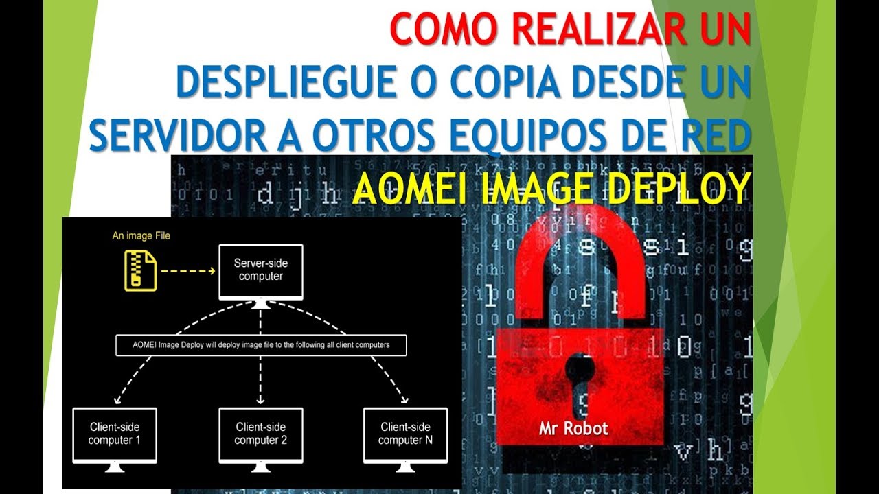 AOMEI IMAGE DEPLOY CREAR DESPLIEGLE DE IMAGENES EN OTROS ORDENADORES DE ...