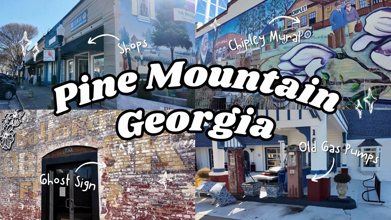 Pine Mountain, Georgia - Small Town USA! Let's Explore! - YouTube