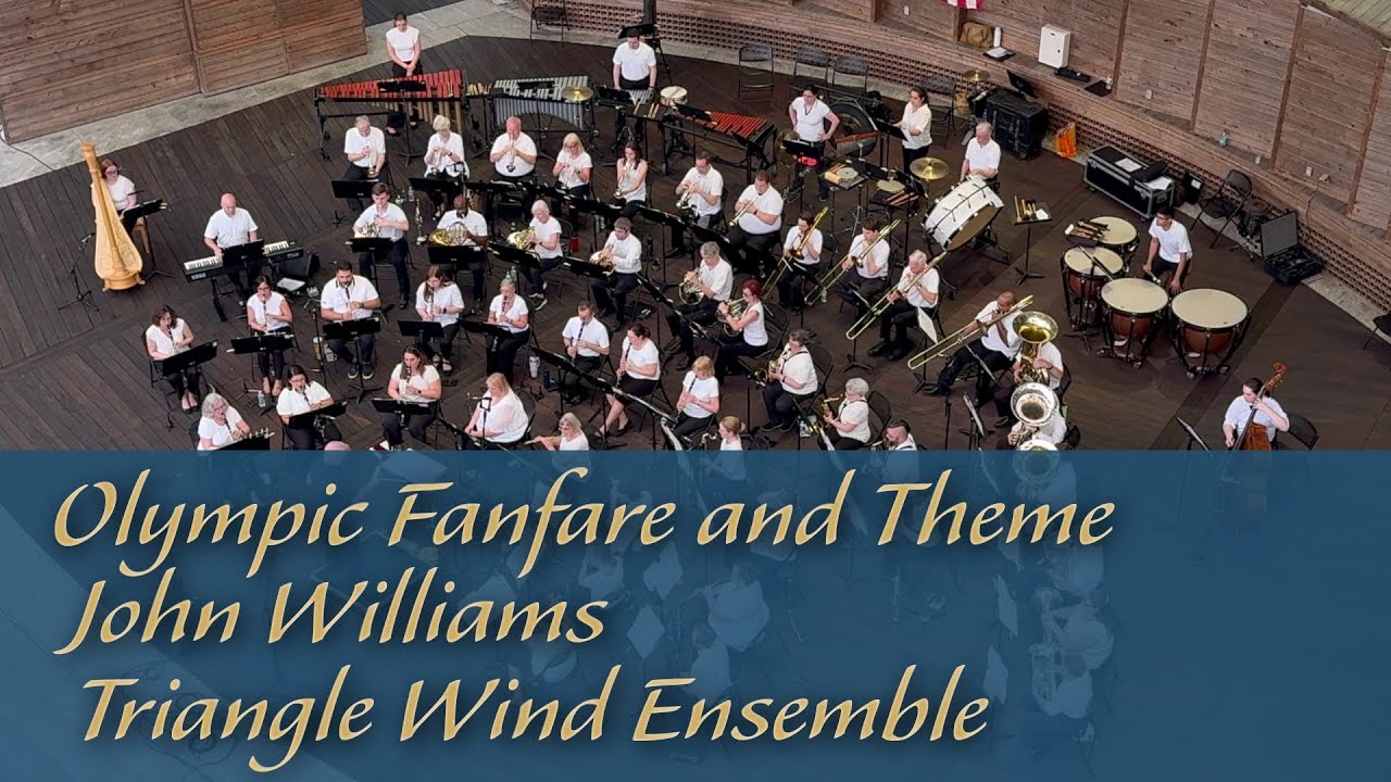 Olympic Fanfare and Theme — John Williams — Triangle Wind Ensemble ...