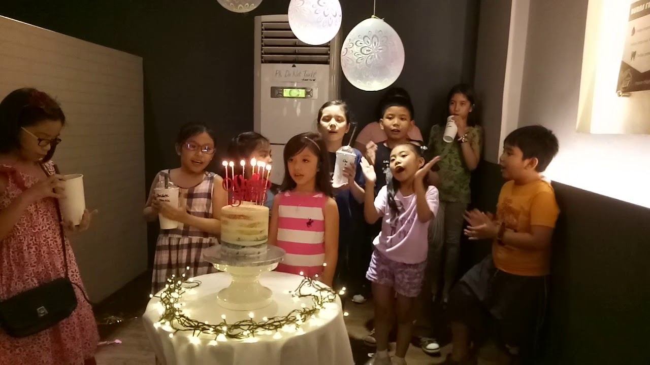 Noelle birthday party 091317 - YouTube
