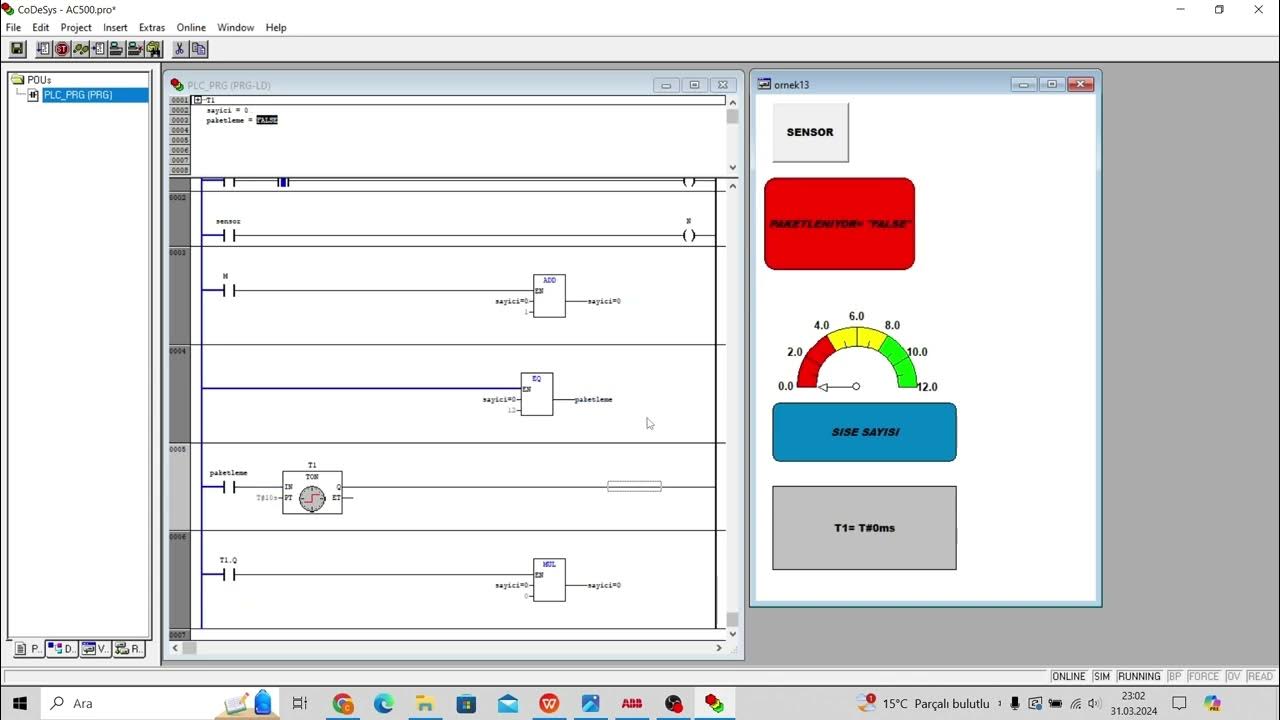 PLC Uygulamaları (ABB Control Builder Plus) - 3 - - YouTube