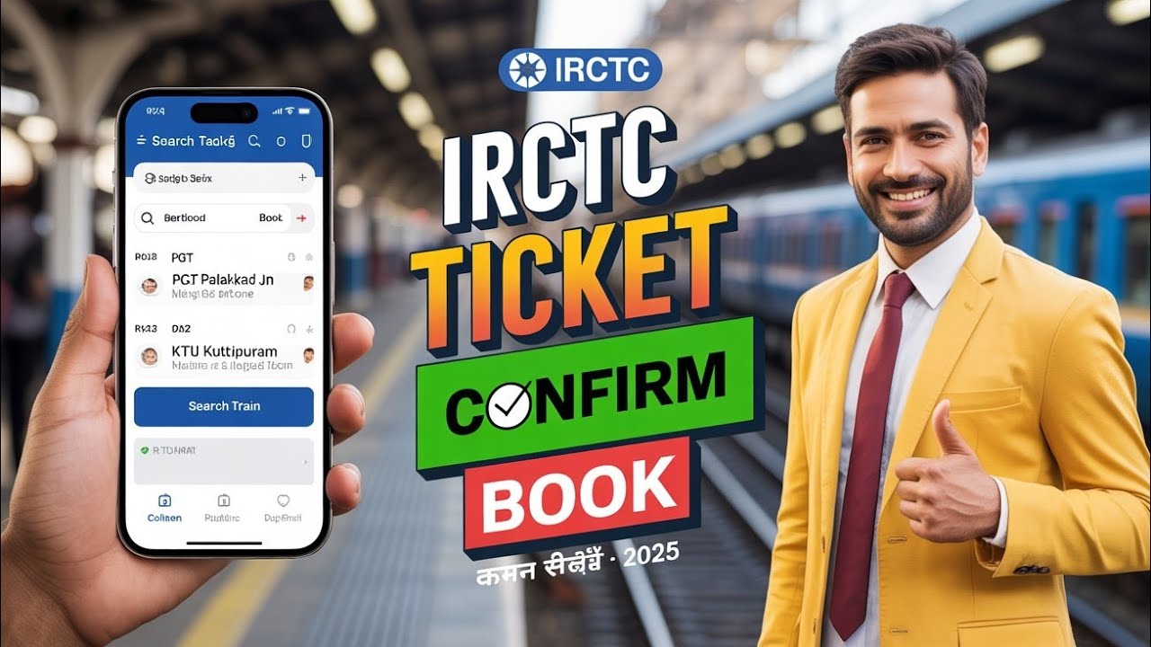 Confirm Tarin ticket book kaise karen || How to book Trian ticket ...