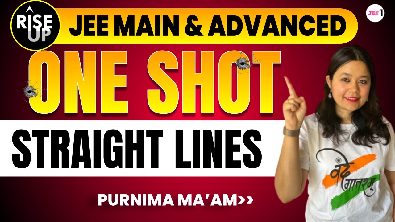 Straight Lines | One Shot - Rise-Up | JEE Main & Advanced | #jee2024 # ...