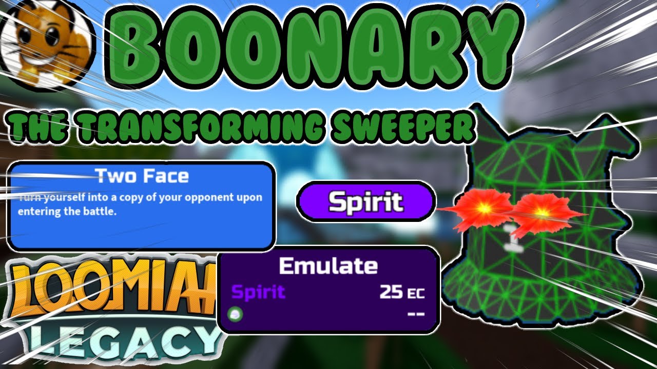 BOONARY The TRANSFORMING Sweeper This Atlanthian City Update! - Loomian ...