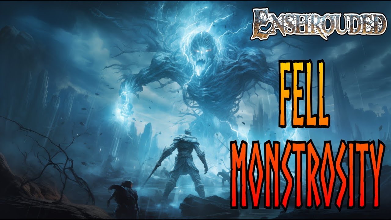 Enshrouded SOLO boss Fell Monstrosity for the flame altar upgrade and the black cauldron quest ...
