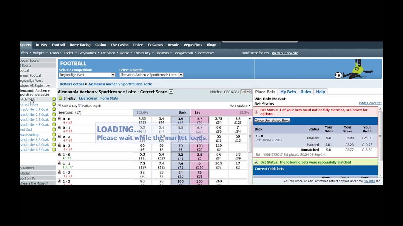 Easy strategies to employ using the Inplay Scanner - YouTube