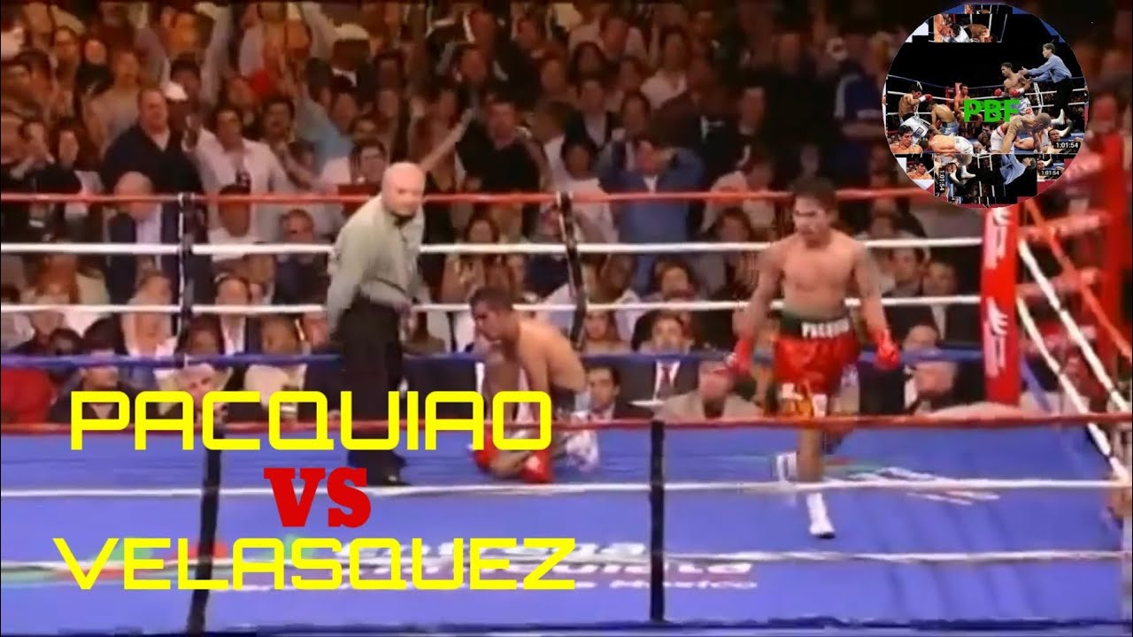 Manny Pacquiao vs Hector Velasquez Full Highlights - YouTube