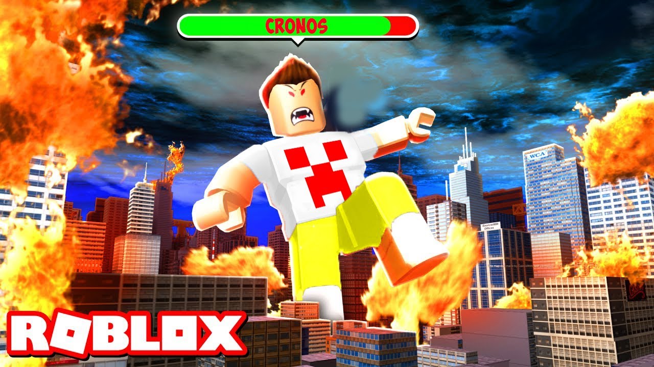 Roblox - SOBREVIVA AO CRONOS GIGANTE !!! - YouTube