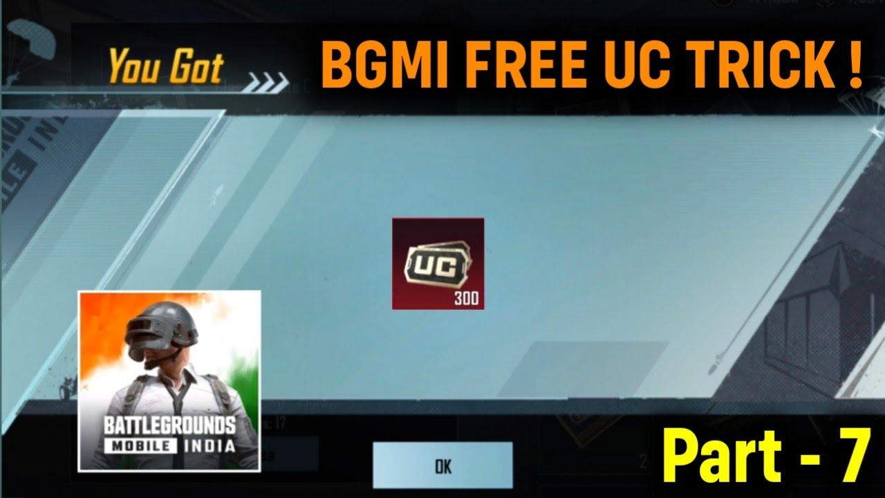 LIVE PROOF FREE UC TRICK | TIPS & TRICKS TO GET FREE UC IN BGMI ...