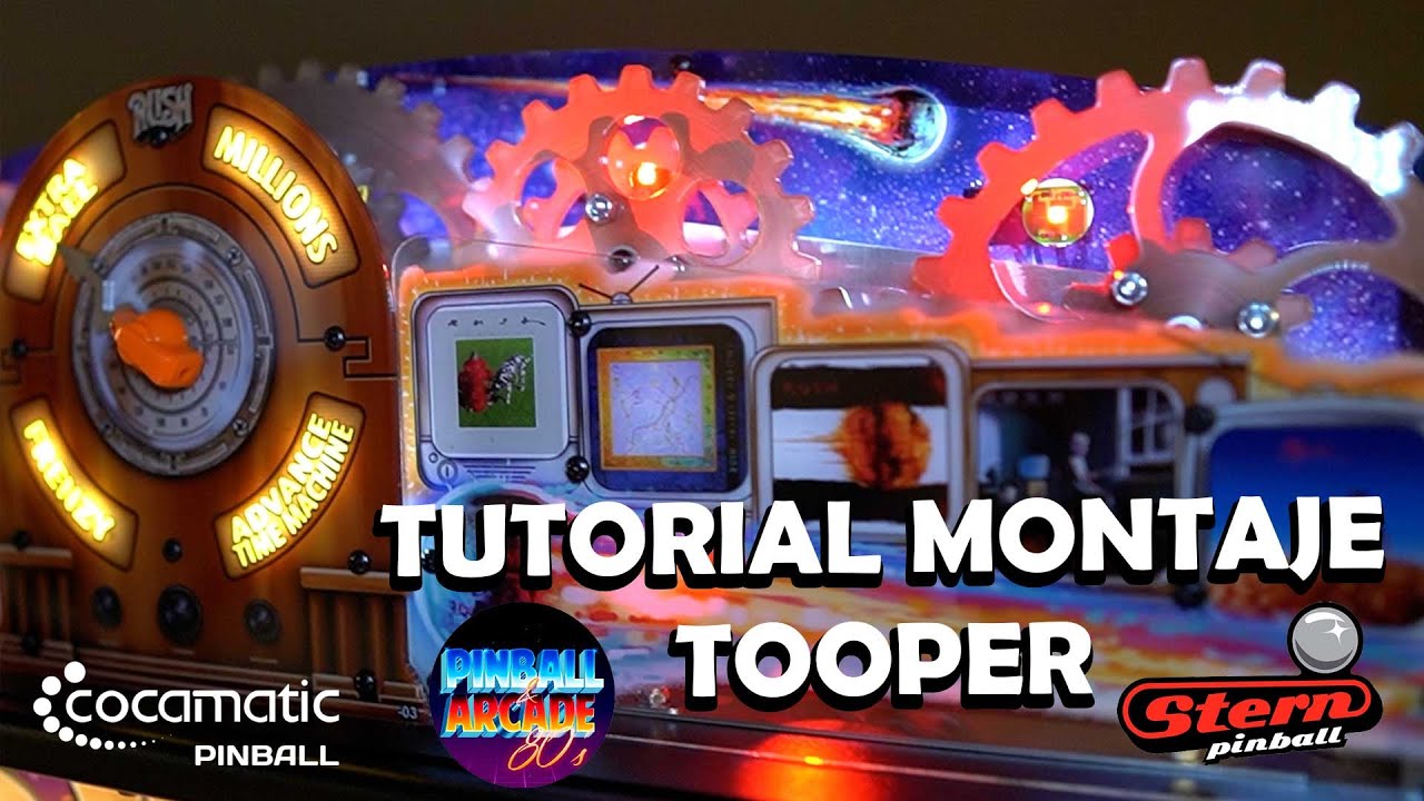 TUTORIAL MONTAJE TOPPER STERN PINBALL - YouTube