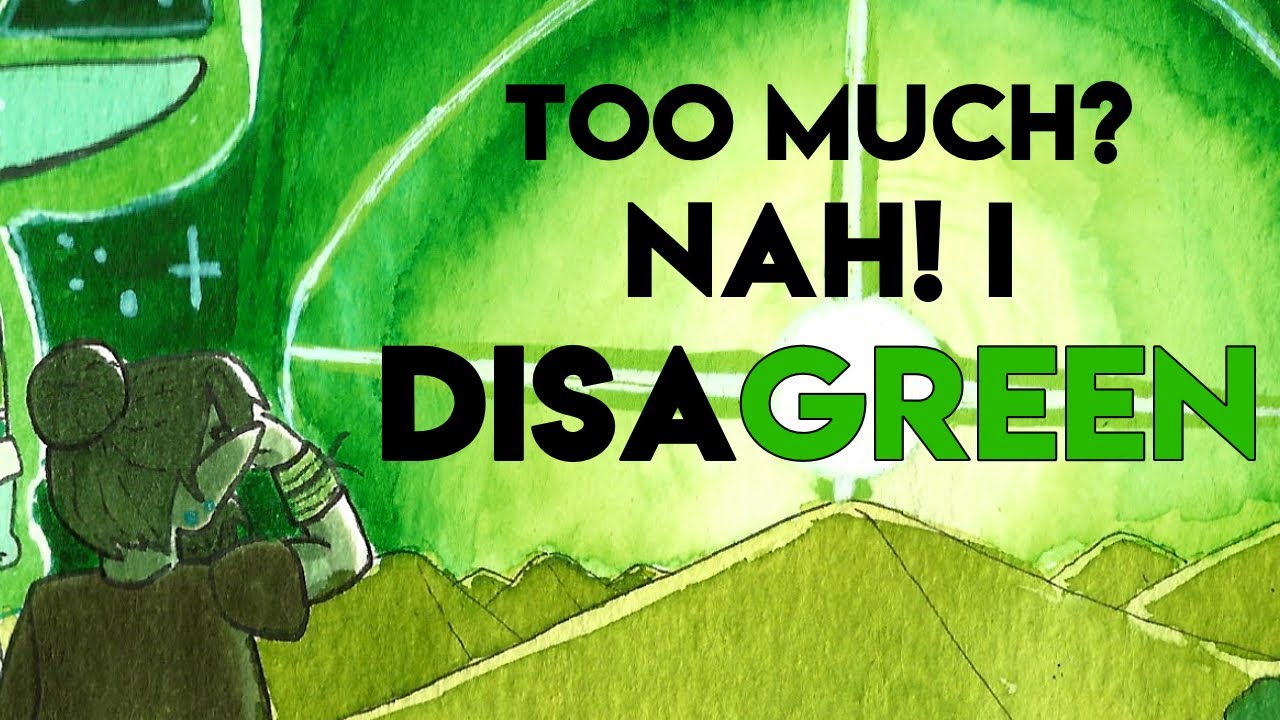 The Most Desolate Green Landscape Imaginable - Using All of My Green ...