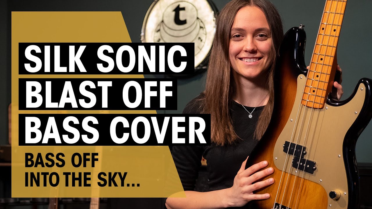 Silk Sonic - Blast Off | Bass Cover | Julia Hofer | Thomann - YouTube