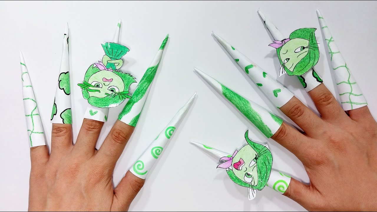 INSIDE OUT 2 : How to make Paper Nails! | Pokarish - YouTube