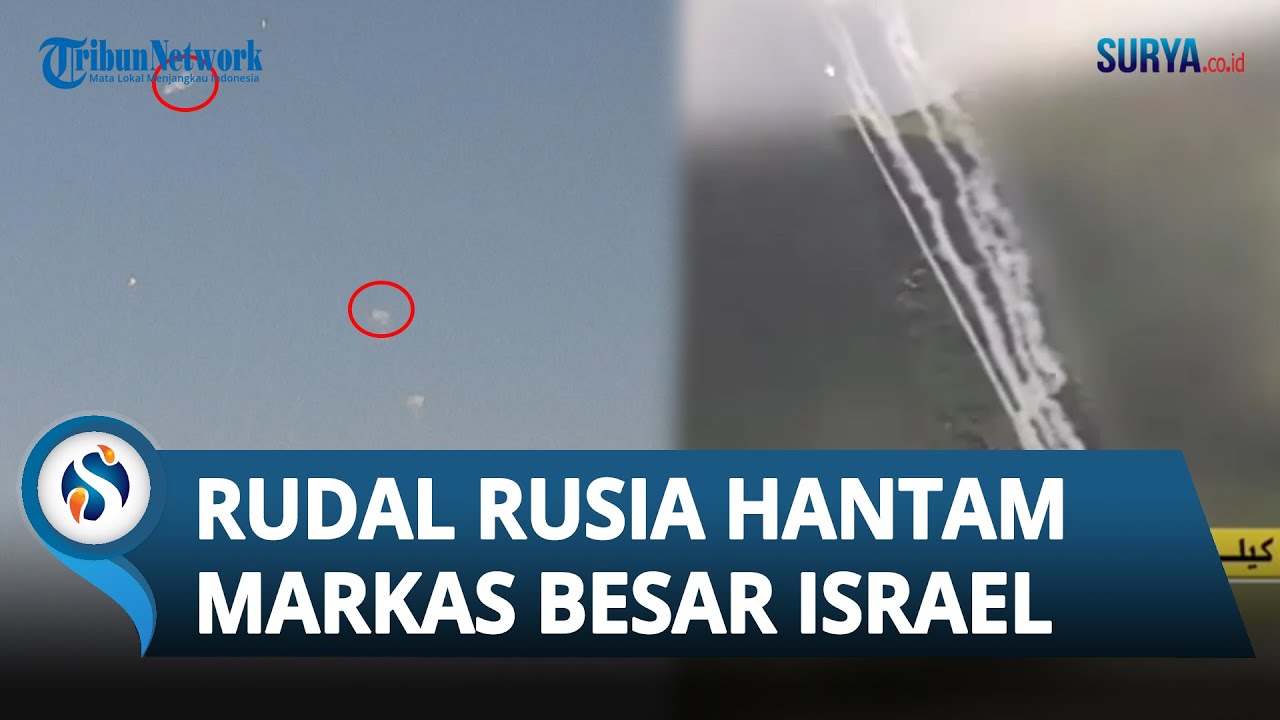 Markas Besar Israel Dihantam Puluhan Rudal dari Rusia, Puluhan IDF ...