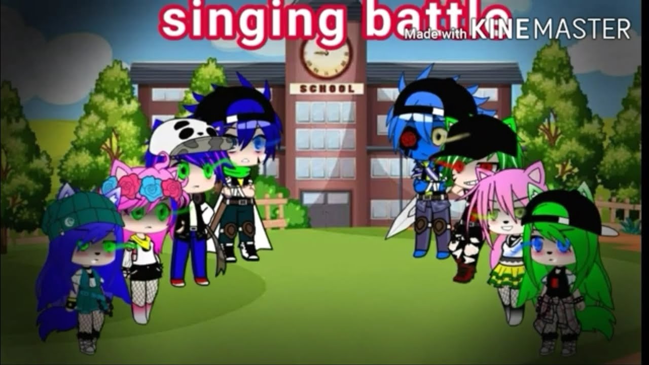 Singing battle 🎵 / Sonic Team VS scourge Team / 🎤 [ Gacha Club ] WHO ...