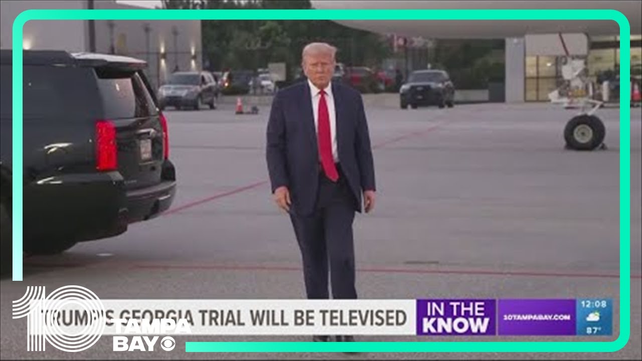 Trump's Georgia trial will be televised and livestreamed - YouTube