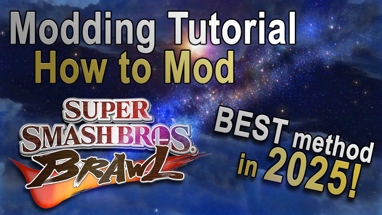 Brawl Modding Tutorial - BEST Method To Mod Smash Brawl! - YouTube