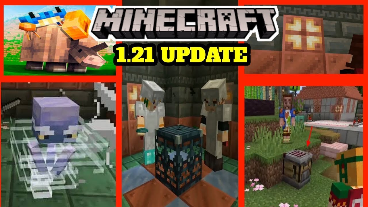 || Minecraft 1.21 New update New Mobs Added, New Wepon Mace || Hindi ...
