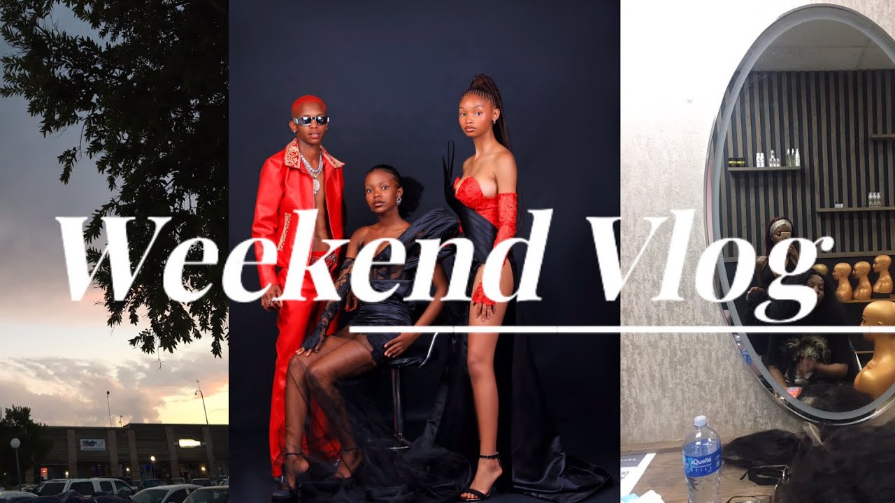 #weekendvlog | I come backk💋! ROSSA’24 Shoot | Areyeng Sandton | Mini shopping - YouTube