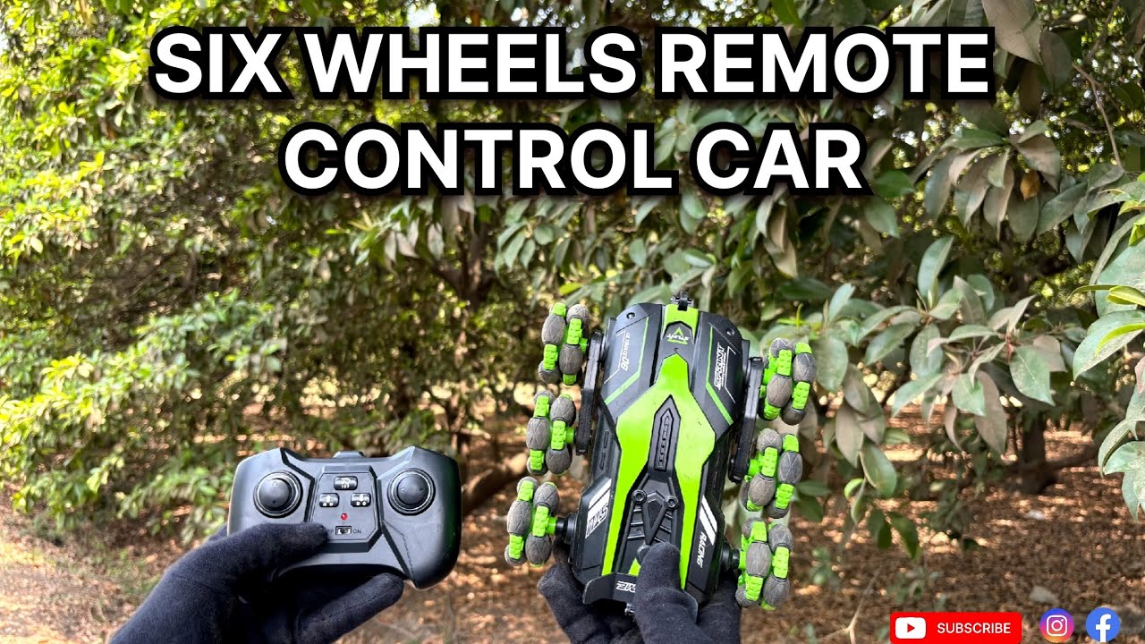 Six Wheels Remote Control Car Toy Unboxing and Review | Six Wheel RC ...