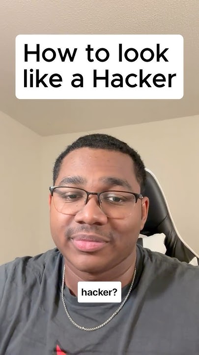 How to look like a hacker #shorts #hacker #hack #programming #software ...