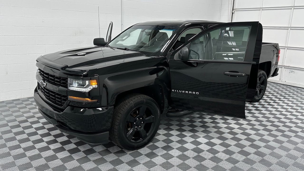 2017 Chevrolet Silverado 1500 Custom (Byron Center Motors) - YouTube