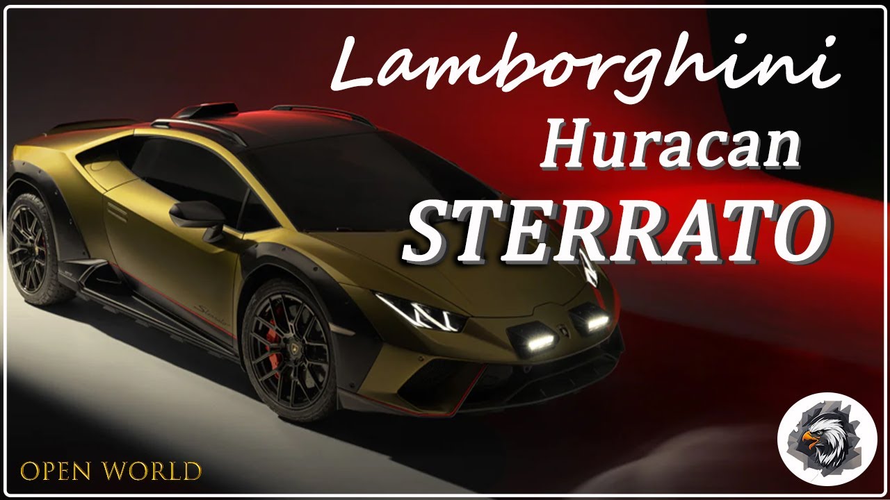 LAMBORGHINI Huracan Sterrato V10 engine - YouTube