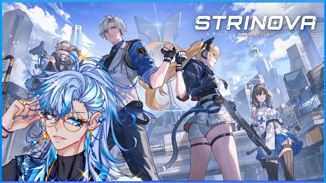 『STRINOVA』Anime Pew Pew Game and then Gacha | Riku Raimu - YouTube