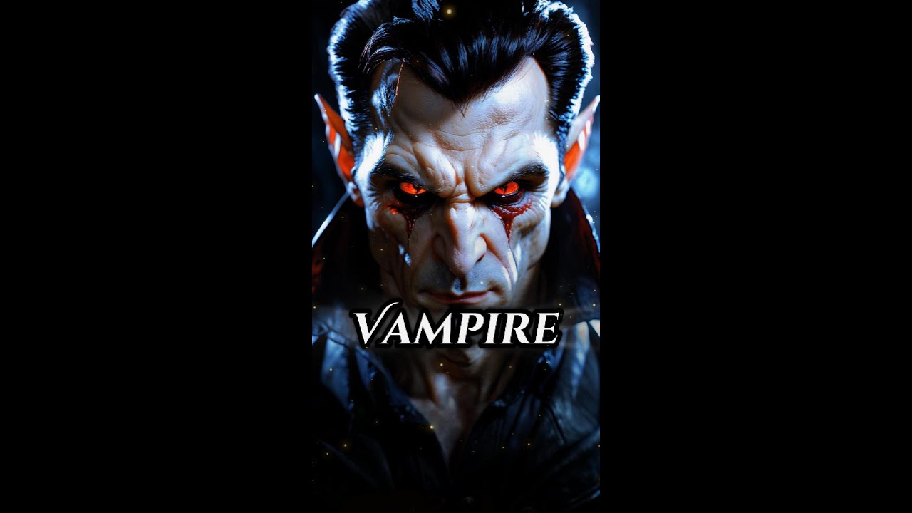 Beware the bite... Vampires hunger for blood and immortality. 🧛‍♂️🌕 ...