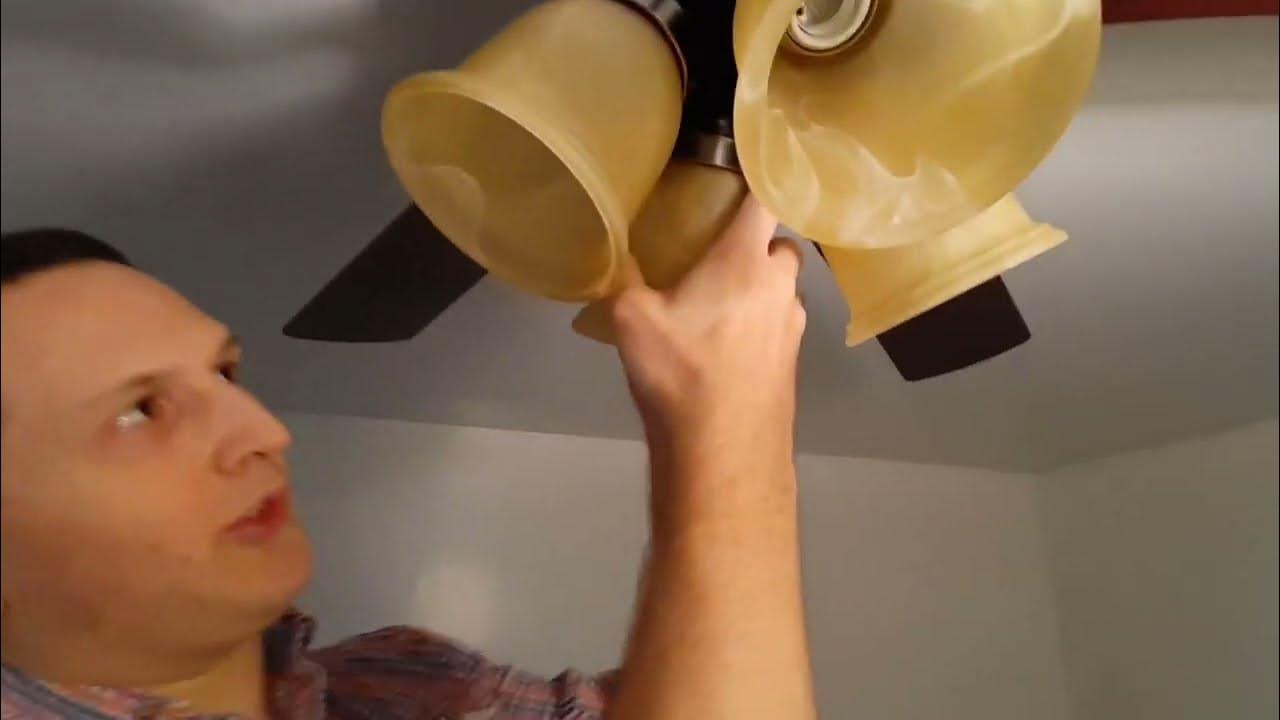 How to Install a Harbor Breeze Ceiling Fan in an Older Home On a Single Switch 2 Wire No Ground ...