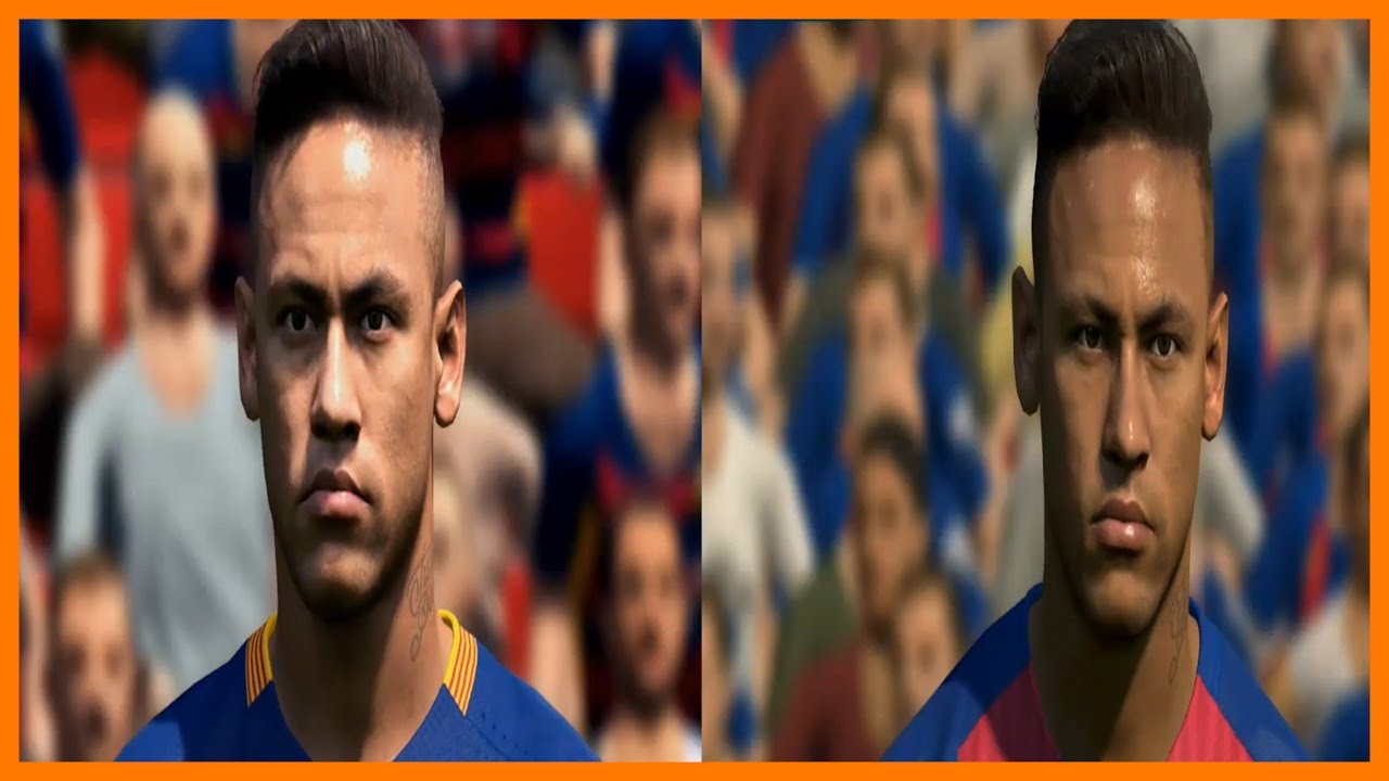 PES 2016 VS PES 2017 | COMPARACION GRAFICA/GRAPHICS COMPARISON PC - YouTube