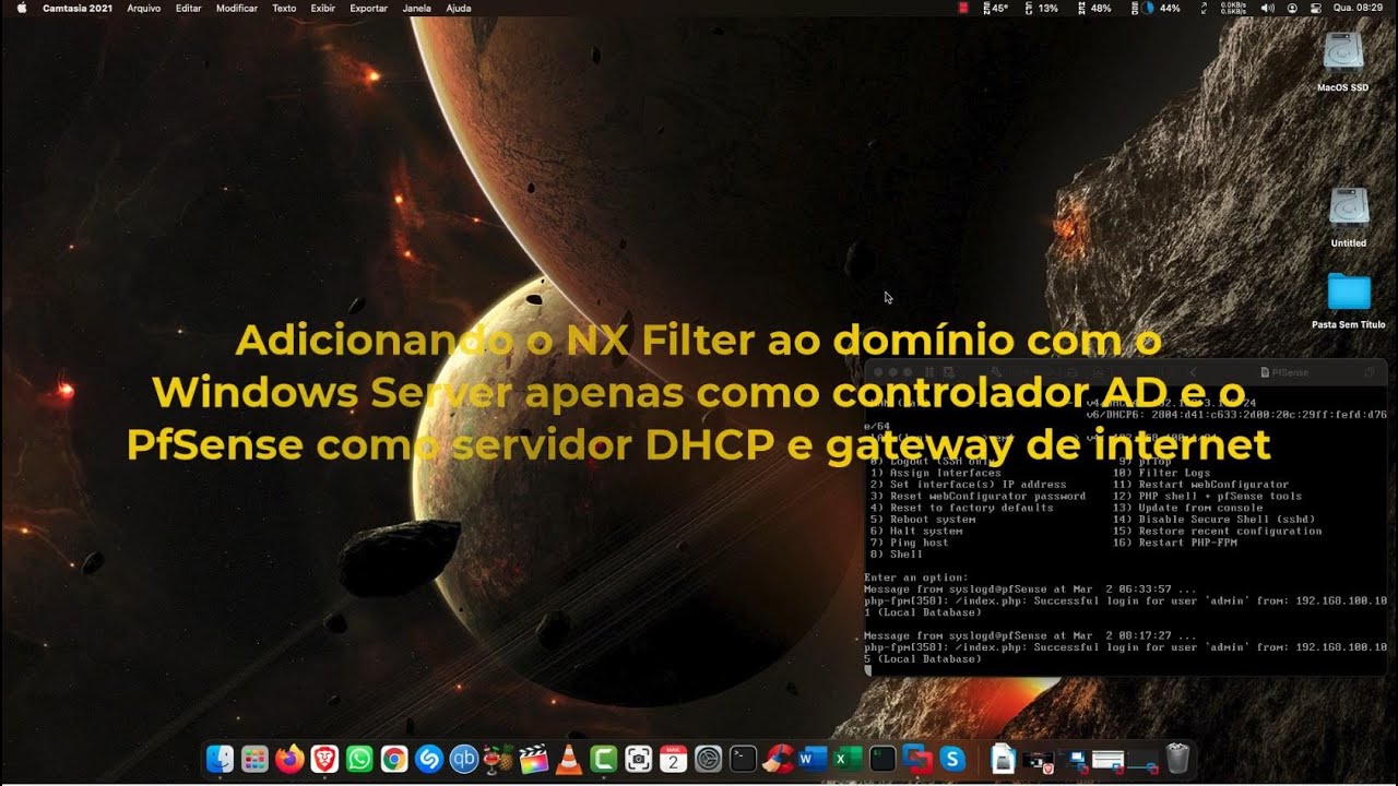 Como integrar o NX Filter em um domínio Windows - Opção 1 - YouTube