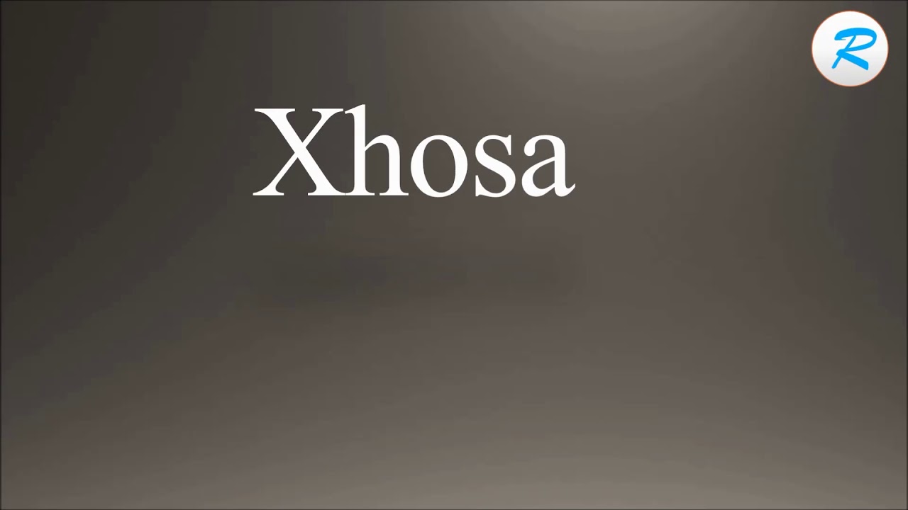 How To Pronounce Xhosa YouTube how-to-pronounce-xhosa-youtube