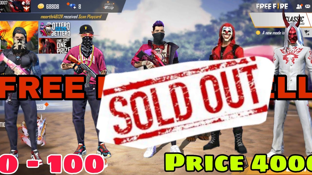 FREE FIRE ACCOUNT SELL||PRO ACCOUNT BEST COLLECTION || - YouTube
