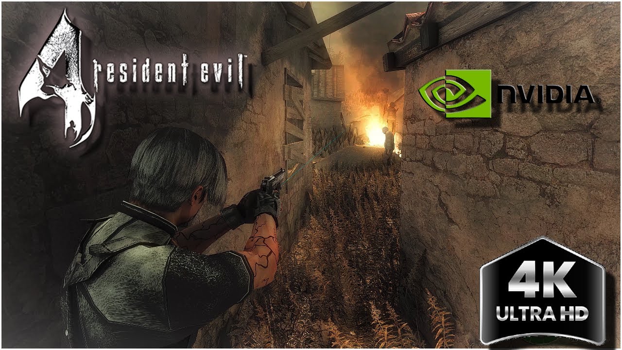 Resident Evil 4 Village Fight Ray Tracing 4K Graphic Mods - YouTube