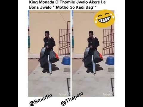 Motho ka di bag King Monada 2019 hit song challenge - YouTube