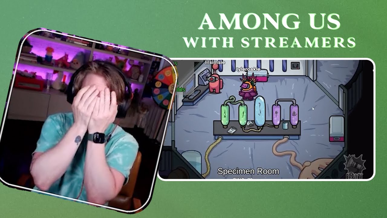Among Us vs Streamers (Ep1: Betrayal) - YouTube