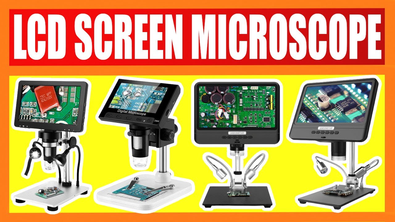 Top 5 Best LCD Screen Digital Microscopes in 2022 - YouTube