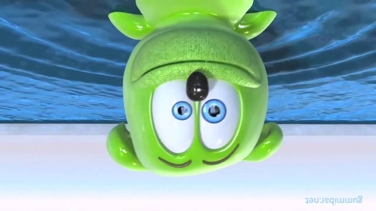 Gummibär UPSIDE DOWN Gangnam Style Gummy Bear Song - YouTube