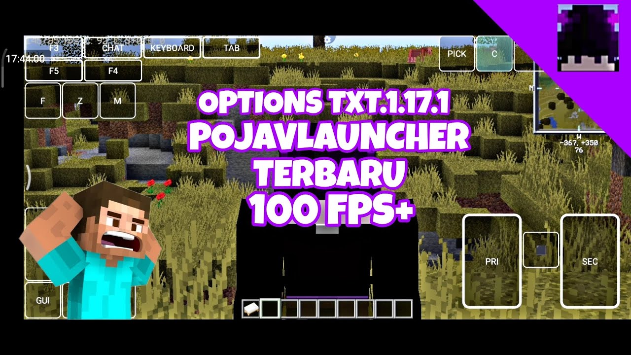 BAGIIN OPTIONS TXT KHUSUS 1.17.1 | Minecraft -Tutorial | - YouTube