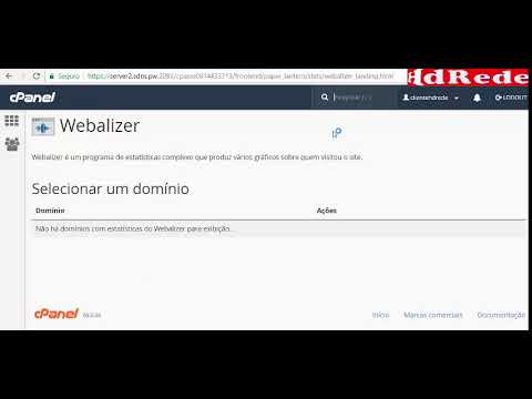 Webalizer cPanel HdRede - YouTube