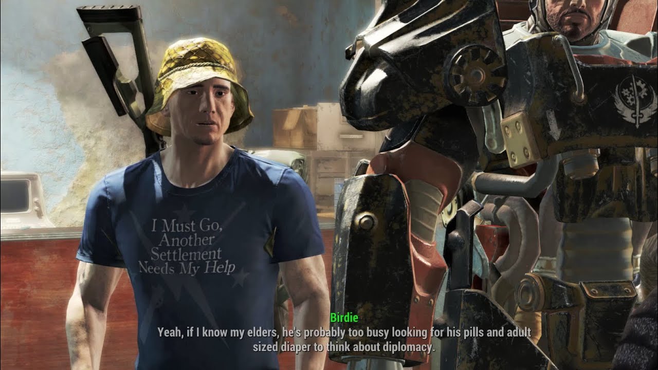 Birdie Quotes 79 - Danse and The Prydwen (Fallout 4 Mods) - YouTube