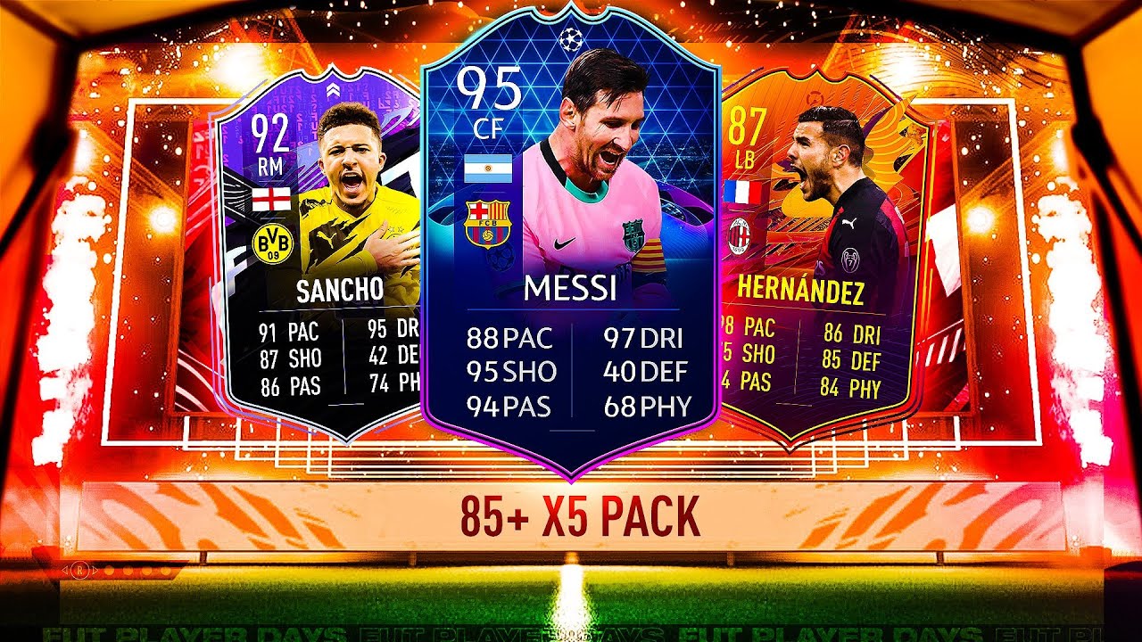 THIS IS WHAT I GOT IN 25x 85+ x5 UPGRADE PACKS! #FIFA21 ULTIMATE TEAM ...