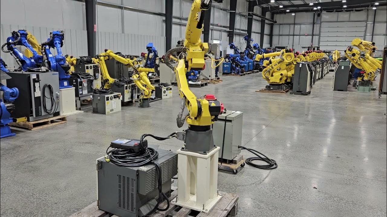FANUC M-10ia/12 Industrial Robot - F193908 - YouTube