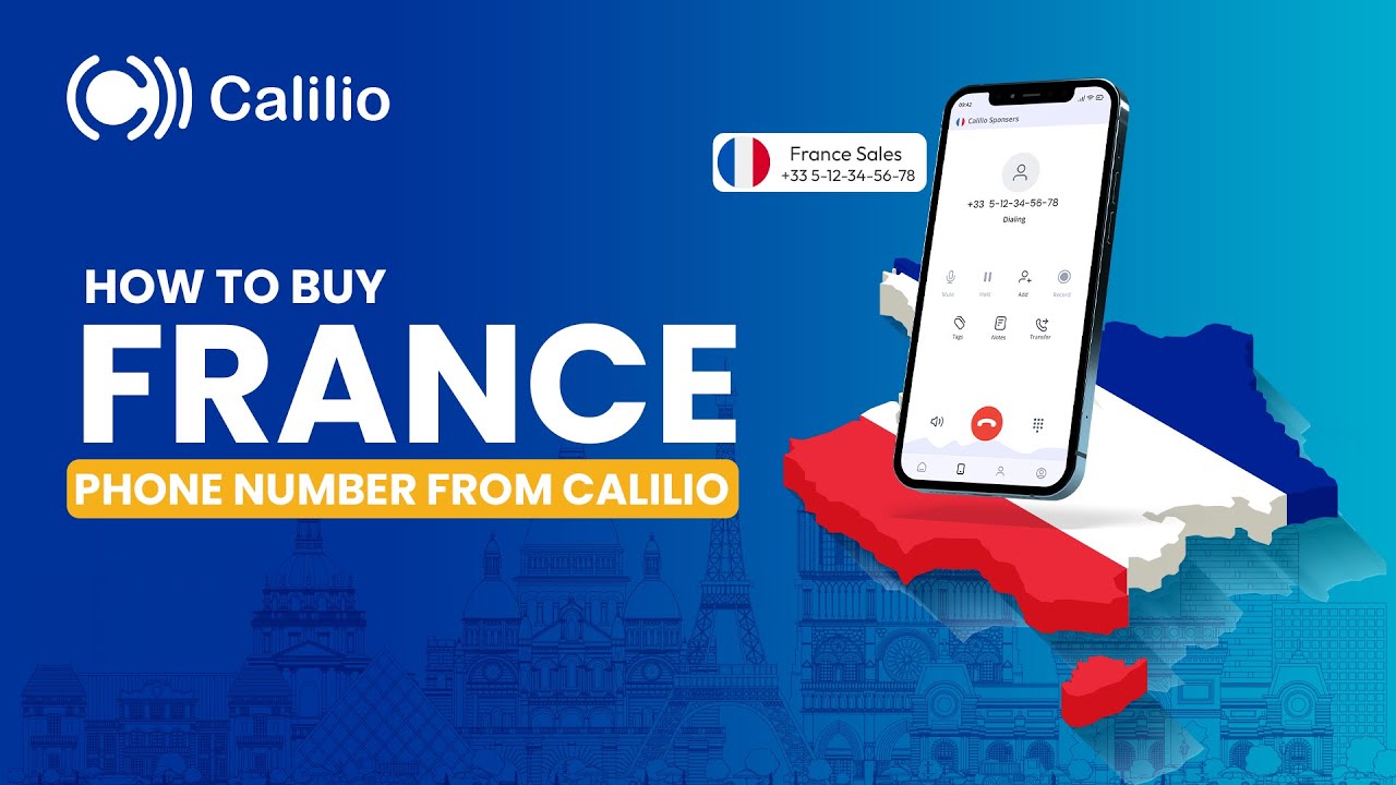 How To Buy France Phone Number From Calilio | Modern Business Phone ...