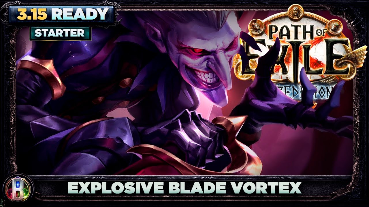 Path of Exile - Explosive Blade Vortex Build - Assassin Shadow - Path ...