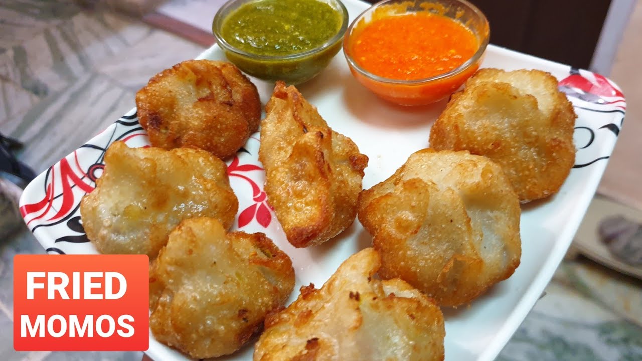 फ्राई मोमो की रेसिपी | How To Make Fried Momos | Veg Fried Momos Recipe ...