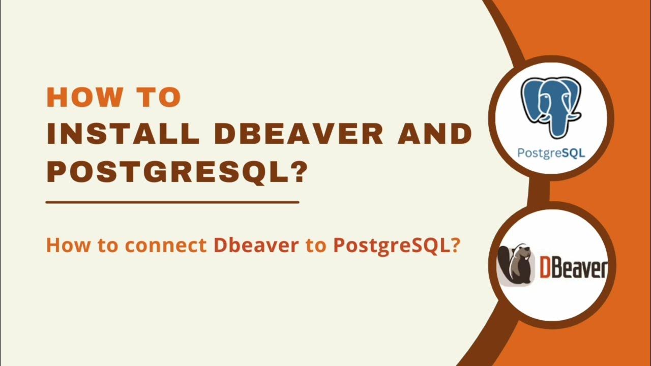 Postgresql Dbeaver: Download, install and connect Dbeaver and PostgreSQL for Windows - YouTube