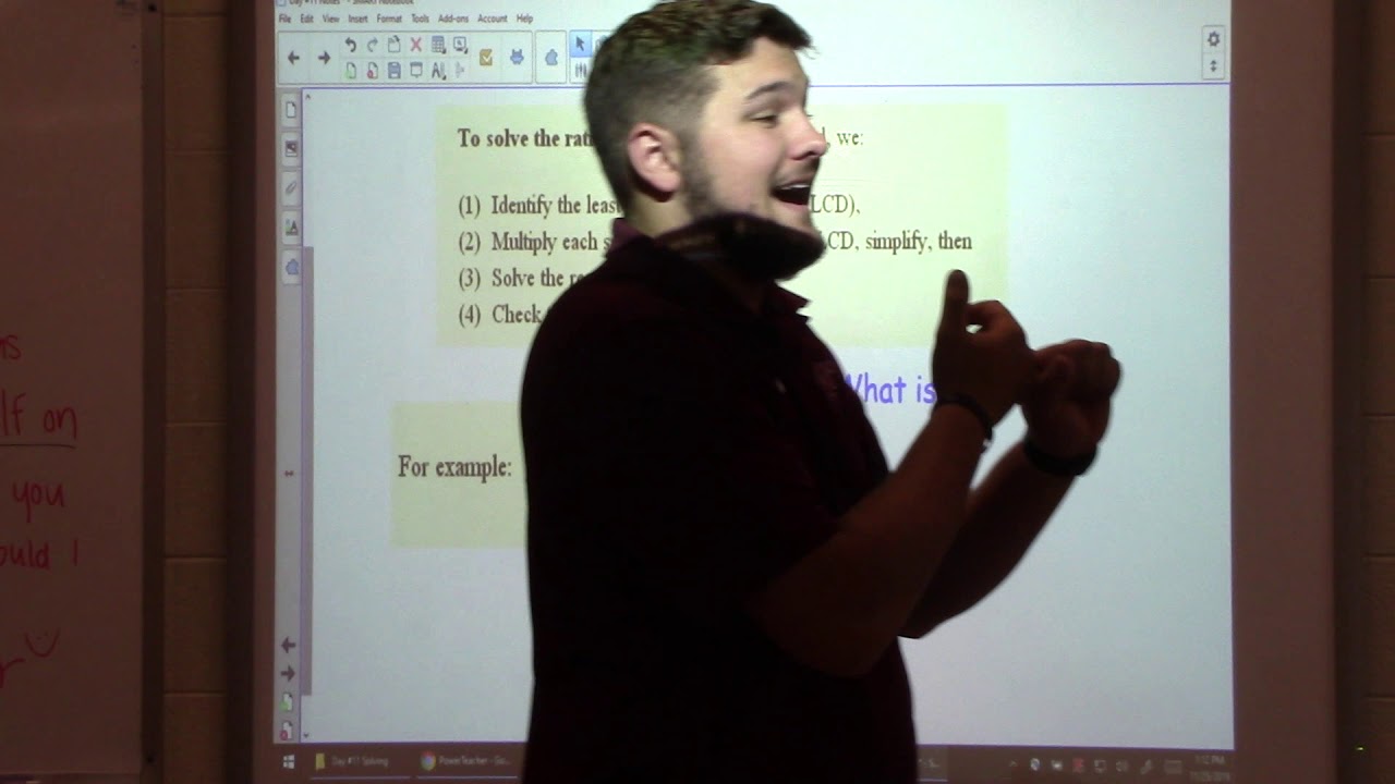 Unit 6 Rational Expressions Day 11 - YouTube